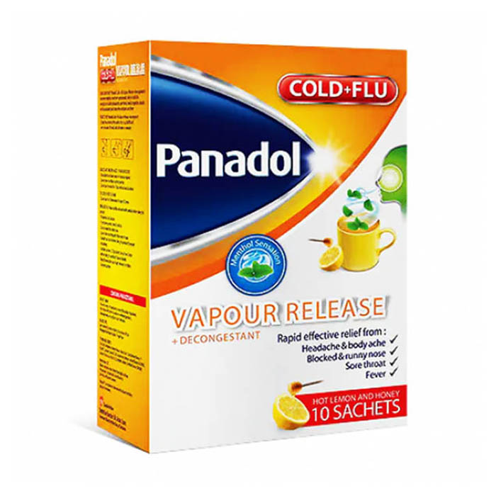 Panadol Cold & Flu Vapour Release Powder I Life Pharmacy UAE
