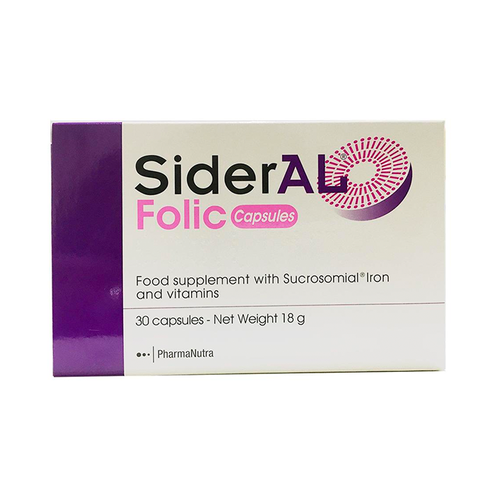 Buy Sideral Folic Capsule 30's | Life Pharmacy