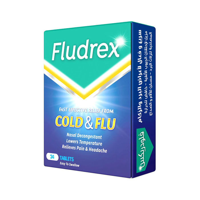 Buy Fludrex Tablets 24's online at best price in the UAE | Life Pharmacy