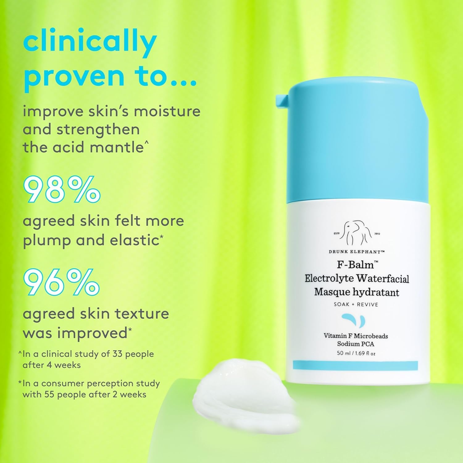 Buy Drunk Elephant F-Balm Electrolyte Waterfacial, Overnight Hydration ...