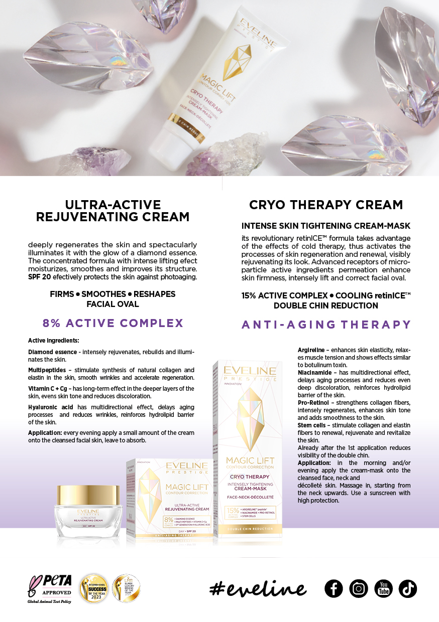 Buy Eveline Prestige Magic Lift (SPF20) Rejuvenating 50ml online at best price in the UAE | Life ...