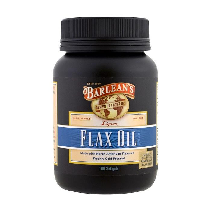 Buy Barleans Lignan Flax Capsules 100 Count | Life Pharmacy