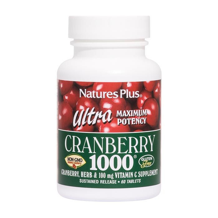 Buy Natures Plus Ultra Cranberry 1000 Sustained Release 60 Tablets ...