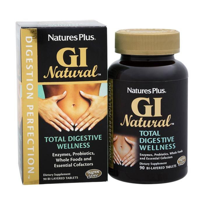 Buy Natures Plus GI Natural Digestive Wellness 90 Tablets | Life Pharmacy