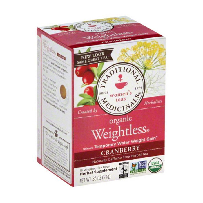 Buy Traditional Medicinals Weightless Cranberry 16 Tea Bags | Life Pharmacy