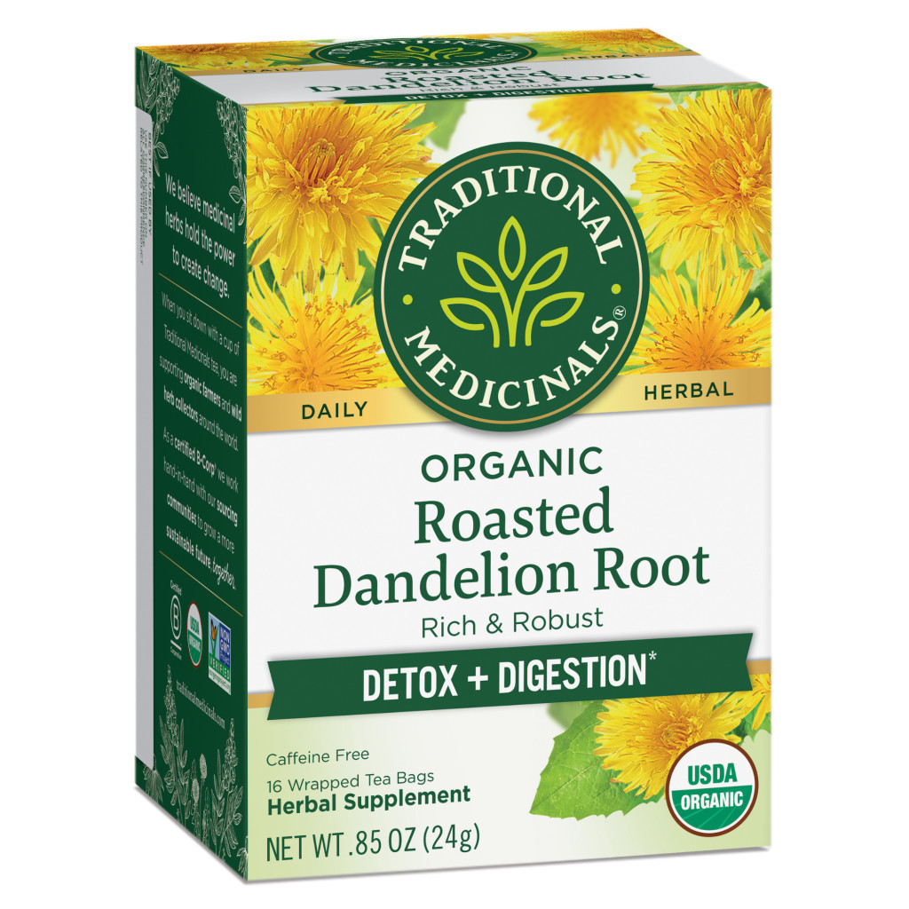 Buy Traditional Medicinals Roasted Dandelion Root 16 Tea Bags online at ...