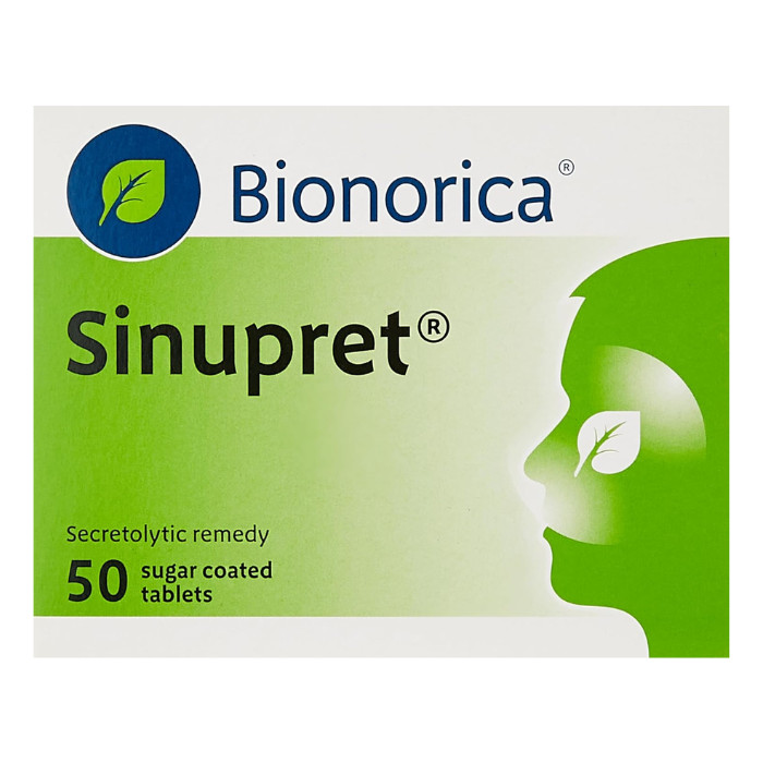 Buy Sinupret Sugar Coated Tab 50s (25s Blister X 2) online at best ...