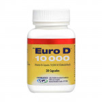 Buy Euro D 10000 IU Vitamin D3 30's Capsules online at best price in ...