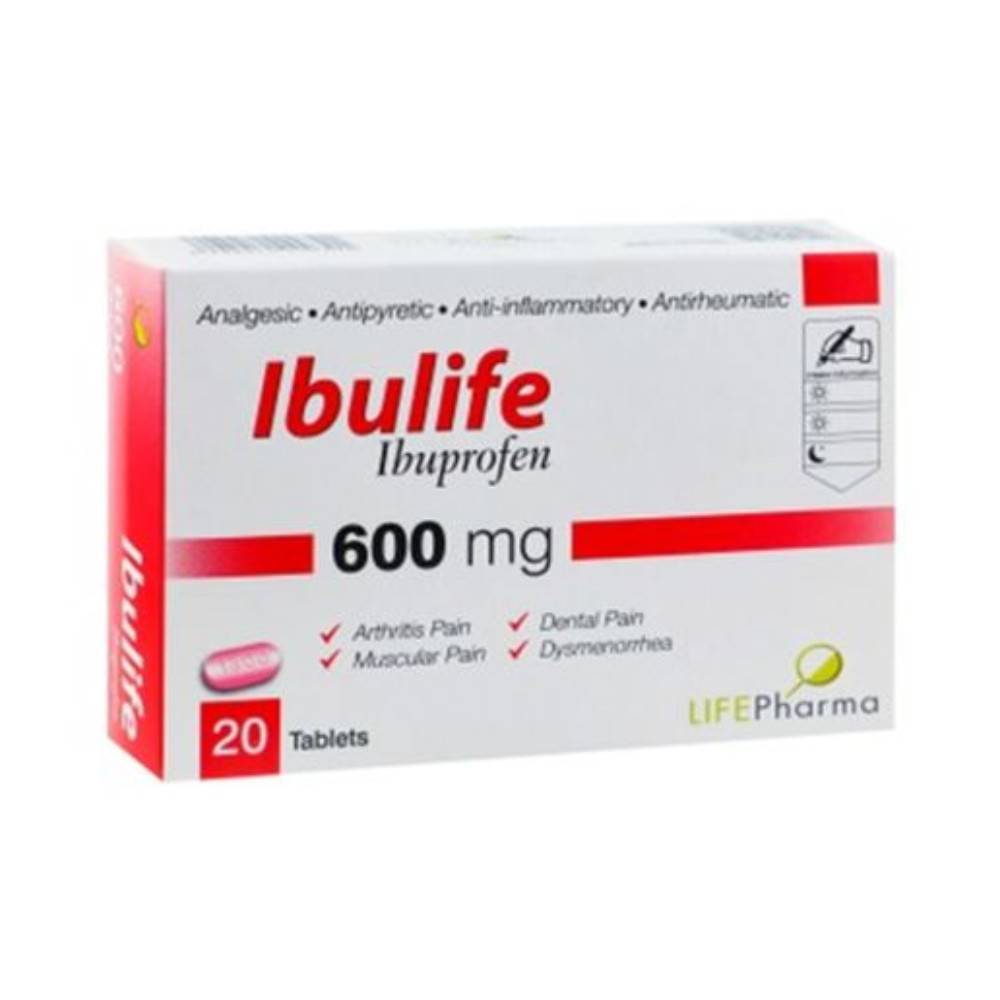 Buy Ibulife 600mg Tab 20s (10s Blister X 2) online at best price in the ...