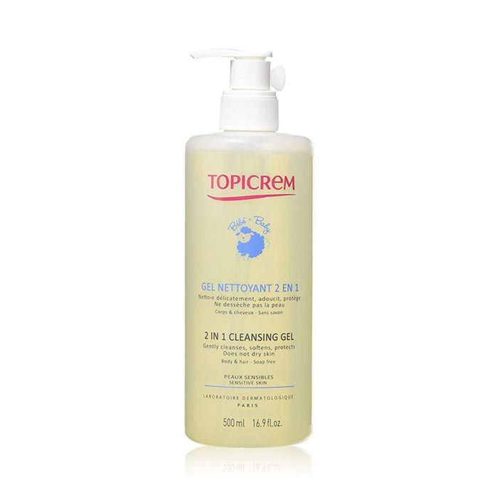 Buy Topicrem 2 In 1 Cleansing Gel 500ml | Life Pharmacy