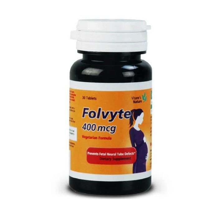 Buy Vitane Folvyte 400 Mcg 30's Tablet | Life Pharmacy