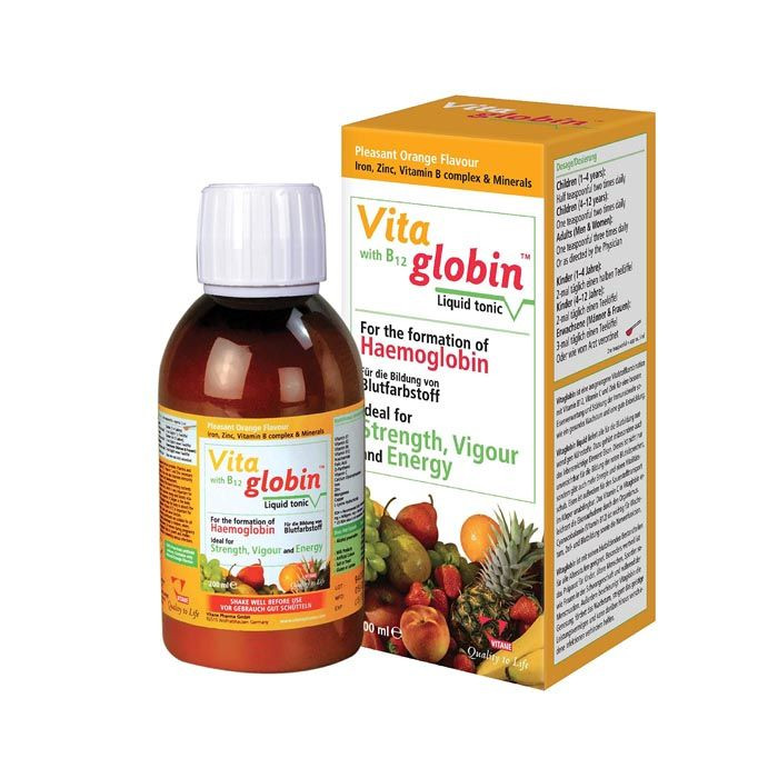 Buy Vitane Vitaglobin Syrup 200 ml | Life Pharmacy