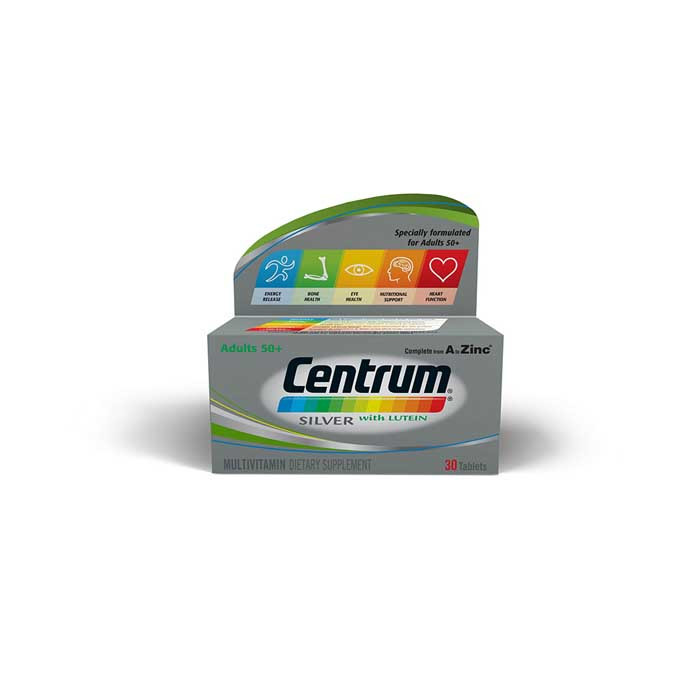 Buy Centrum Silver 30 Tablets online at best price in the UAE | Life ...