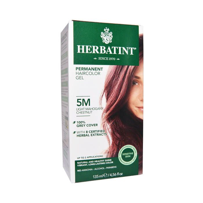 Buy Herbatint Herbal Haircolor Gel 5M Light Mahogany Chestnut | Life ...