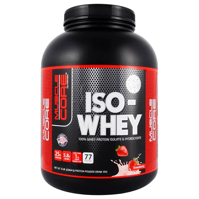 Buy Muscle Core Nutrition Iso Whey 5lb Strawberry online at best price ...
