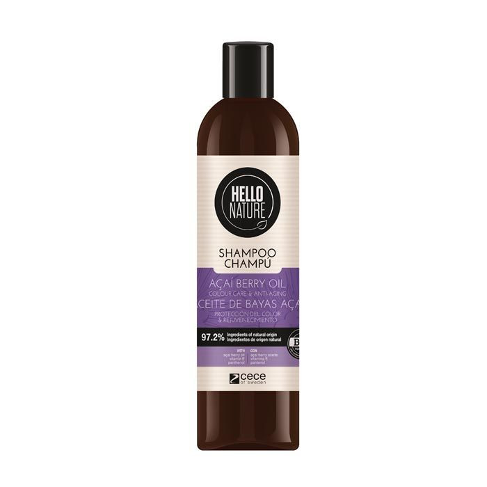 Buy Hello Nature Acai-Berry Oil Shampoo 300 ml | Life Pharmacy