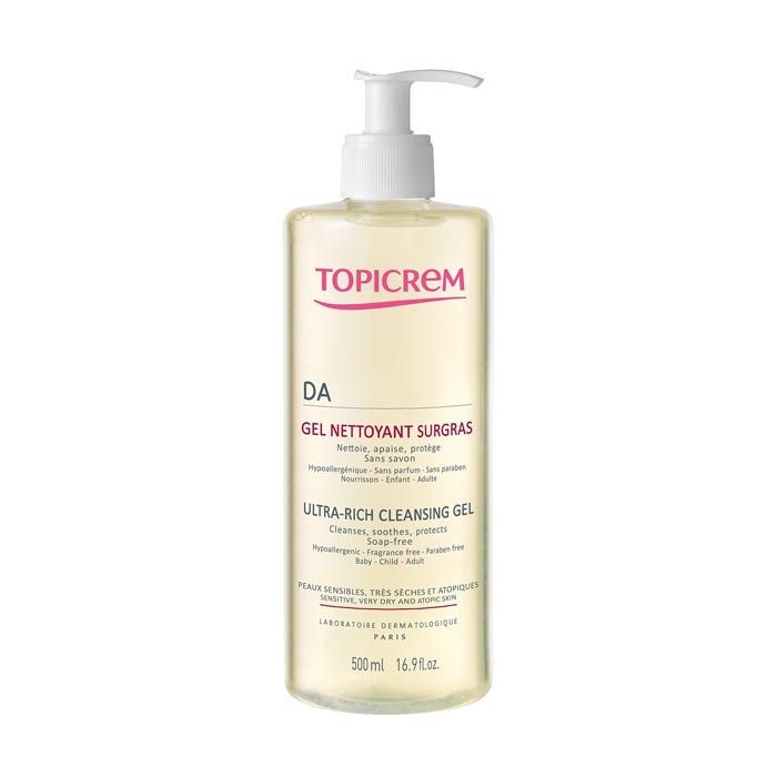 Buy Topicrem DA Ultra Rich Cleansing Gel 500 ml online at best price in ...