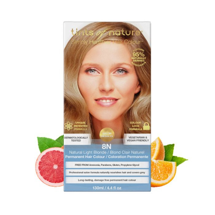Buy Tints Of Nature Permanent Hair Color- 8N Natural Light Blonde ...