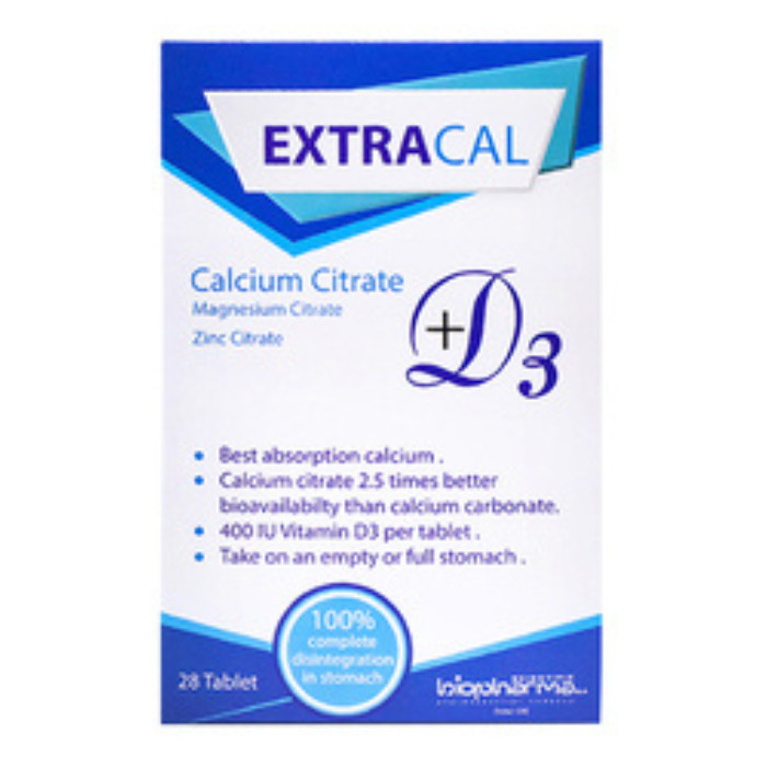 Buy Extracal Tab 28's (14's Blister X 2) | Life Pharmacy