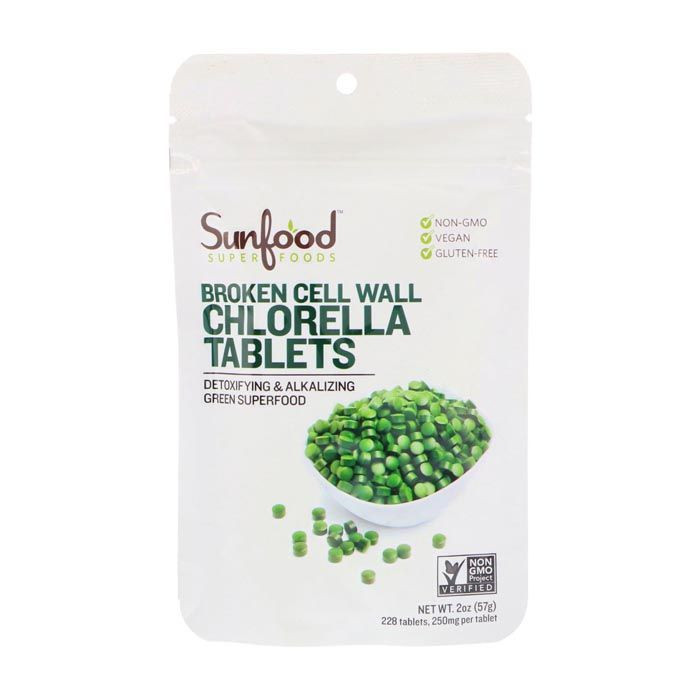 Buy Sunfood Superfoods Chlorella 228 Tablets online at best price in ...