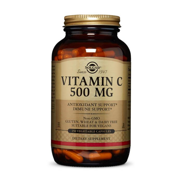 Buy Solgar Vitamin C 500 mg Vegetable Capsule 250's | Life Pharmacy