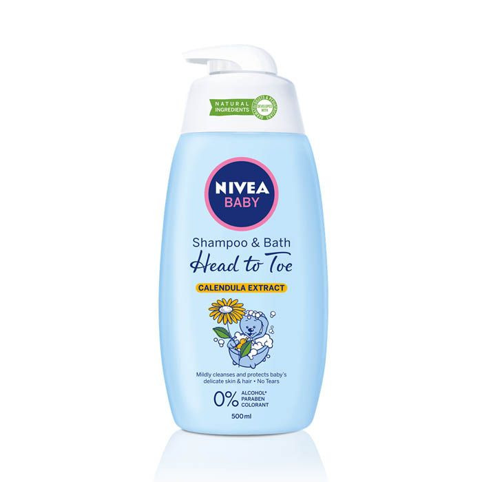 Buy Nivea Baby Shampoo & Bath Head-Toe 500 ml | Life Pharmacy