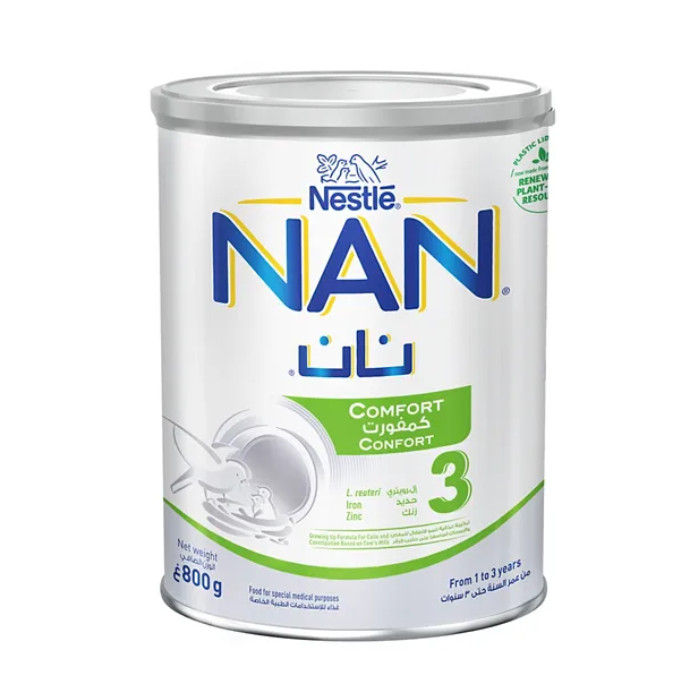 Buy Nan Comfort 3 800 gm online at best price in the UAE | Life Pharmacy