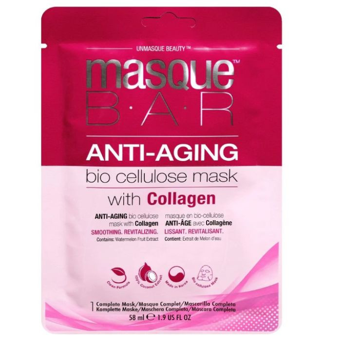 Buy Masque Bar Anti-Aging Bio Cellulose Mask With Collagen online at ...