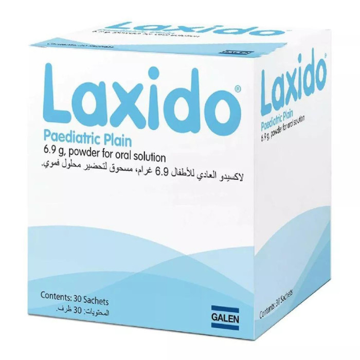 Buy Laxido Paediatric Plain Pow For Sol 6.9g X 20 Sachets online at ...