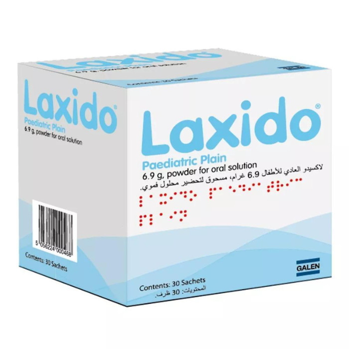 Buy Laxido Paediatric Plain Pow For Sol 6.9g X 20 Sachets online at ...