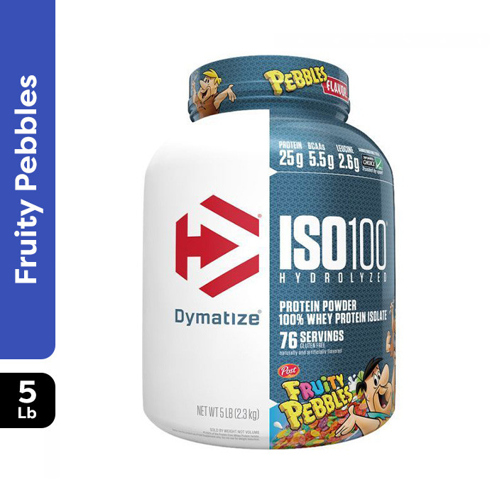 Buy Dymatize ISO 100 5Lbs Fruity Pebbles online at best price in the UAE | Life Pharmacy