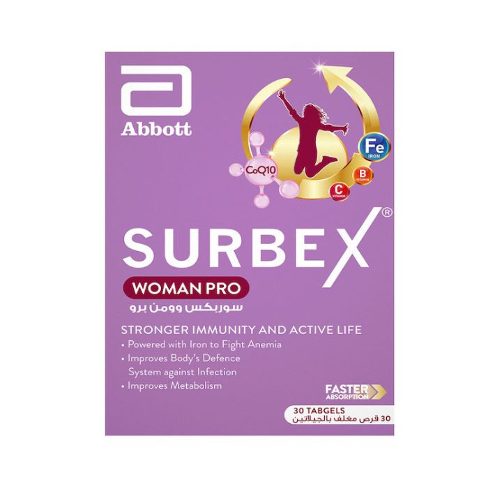 Buy Surbex Woman Pro Tabgels 30s | Life Pharmacy