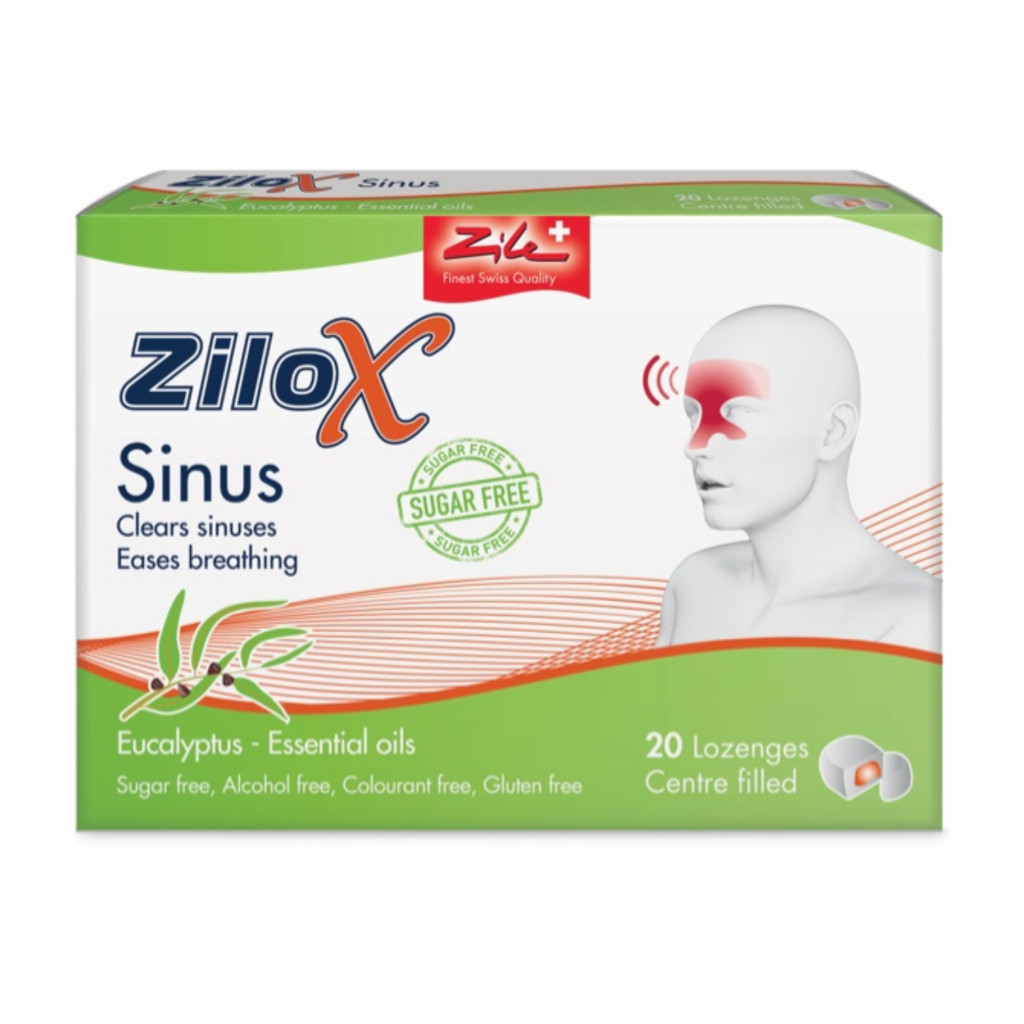 Buy Zilox Sinus Lozenges 20's | Life Pharmacy