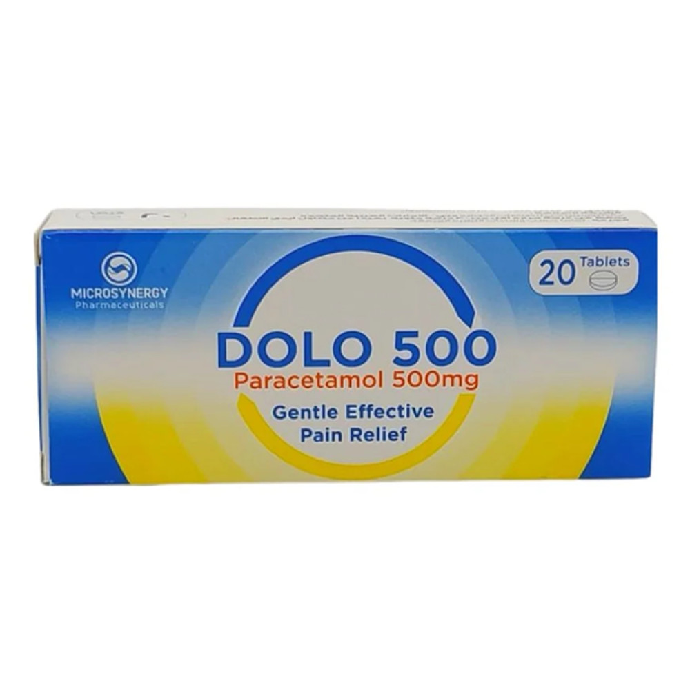 Buy Dolo 500mg Tab 20s (10s Blister X 2) online at best price in the ...