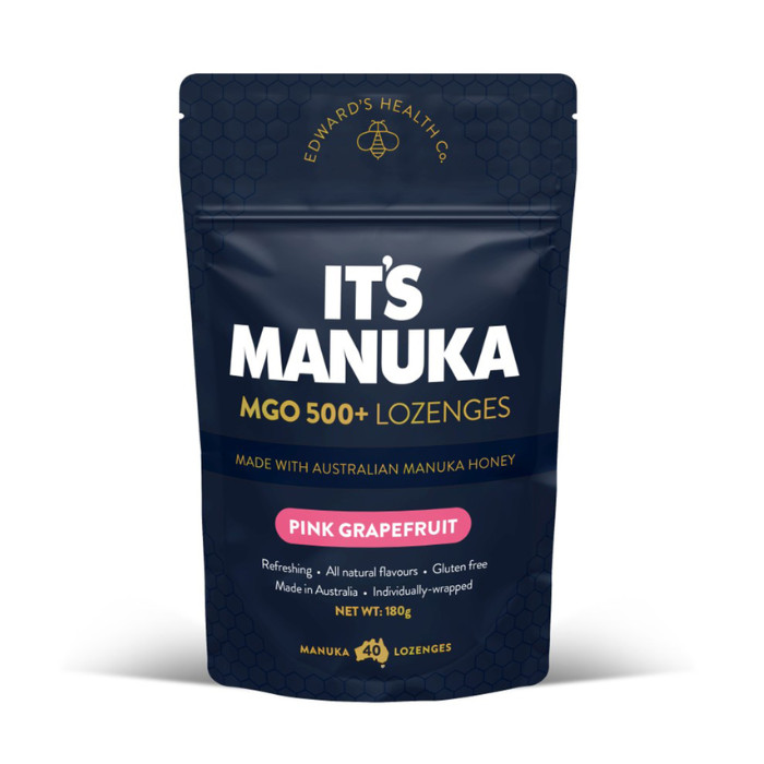 Buy Its Manuka MGO 500+ Lozenges Pink Grapefruit 16s online at best ...