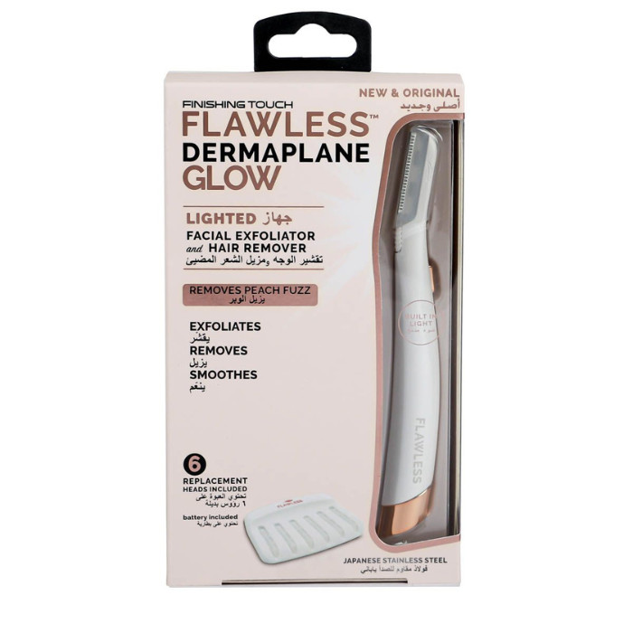 Buy Flawless Dermaplane Glow Facial Hair Remover | Life Pharmacy