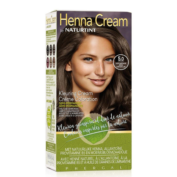 Buy Naturtint Henna Cream 5.0 Light Chestnut Brown online at best price ...