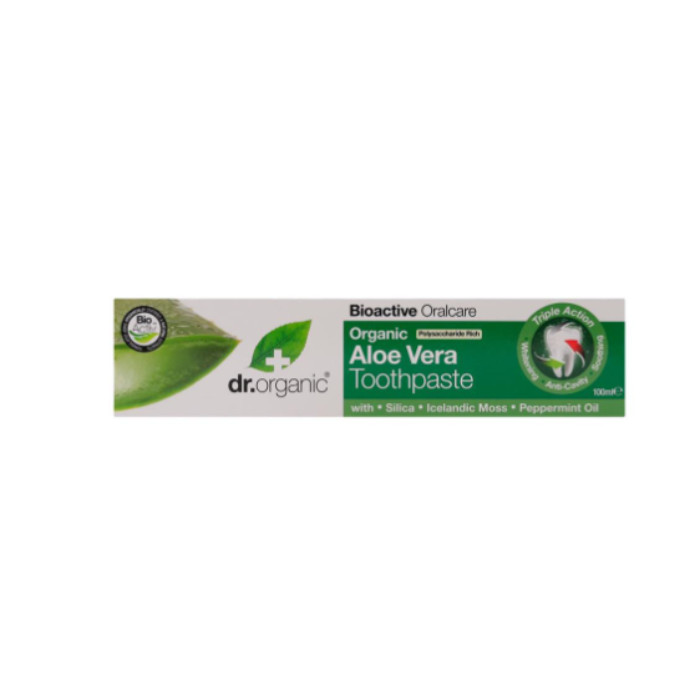 Buy Dr.Organic Aloe Vera Toothpaste 100ml online at best price in the ...