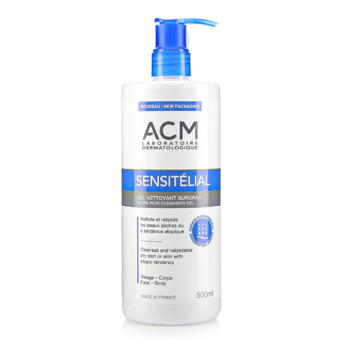 Buy Acm Sensitelial Faceandbody Ultra Rich Cleansing Gel 500ml Online At