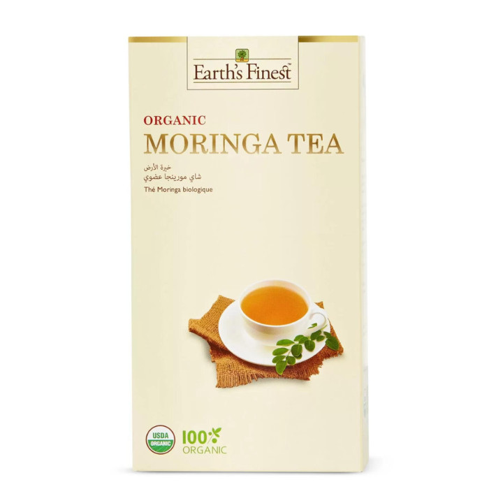 Buy Earths Finest Organic Moringa Tea-1.5gx25 Tea Bags online at best ...