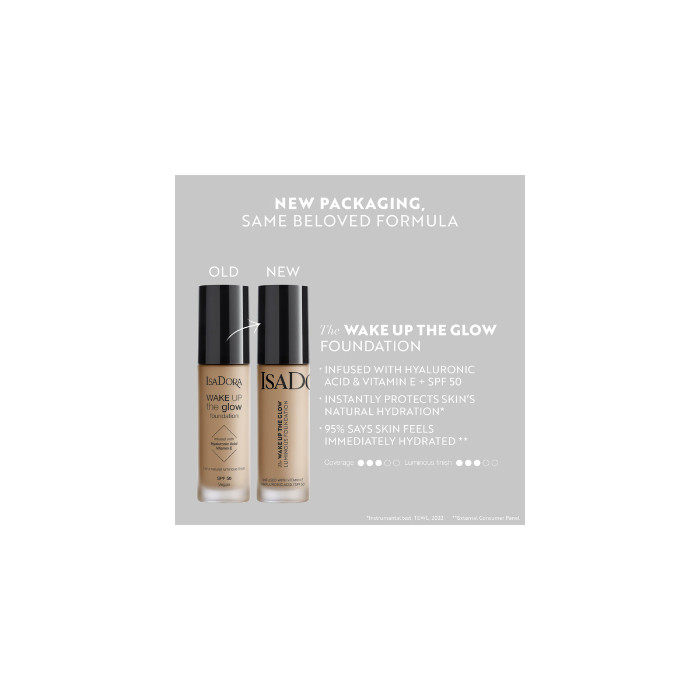 Buy Isadora Wake Up The Glow SPF50 Foundation 7C 30ML online at best ...