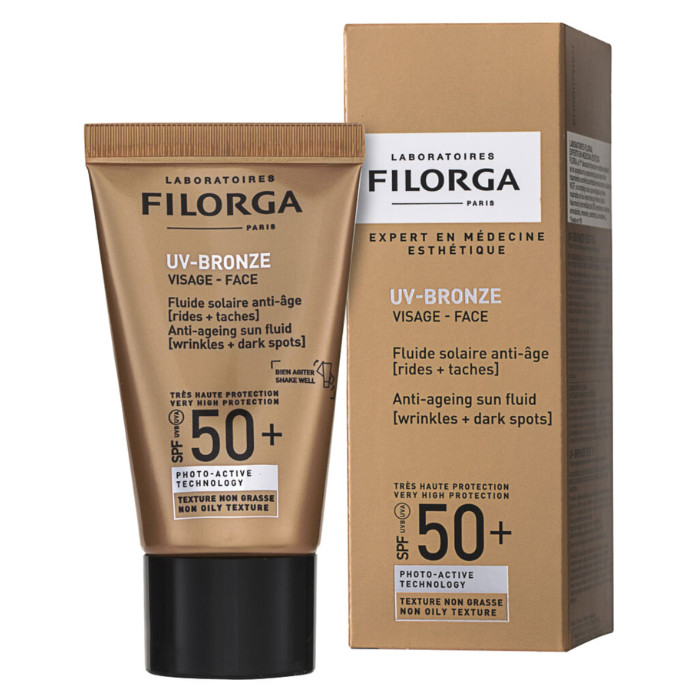Buy Filorga UV-Bronze Anti-Ageing (SPF50+) Face Sun Fluid 40ml | Life ...