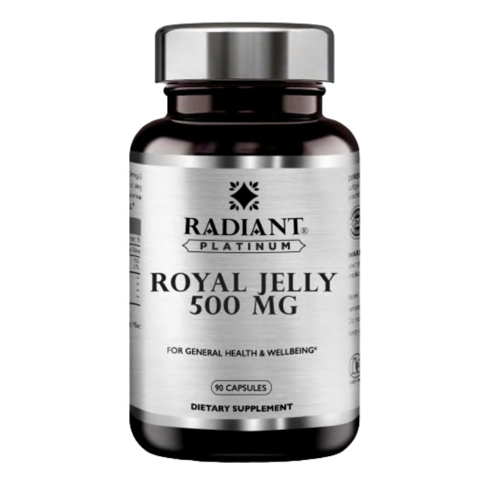Buy Radiant Platinum Royal Jelly 500mg 90 Caps online at best price in ...