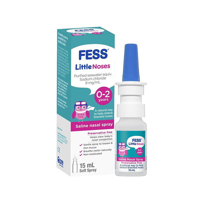 Buy Fess Little Noses Saline Nasal Spray 15ml online at best price in ...