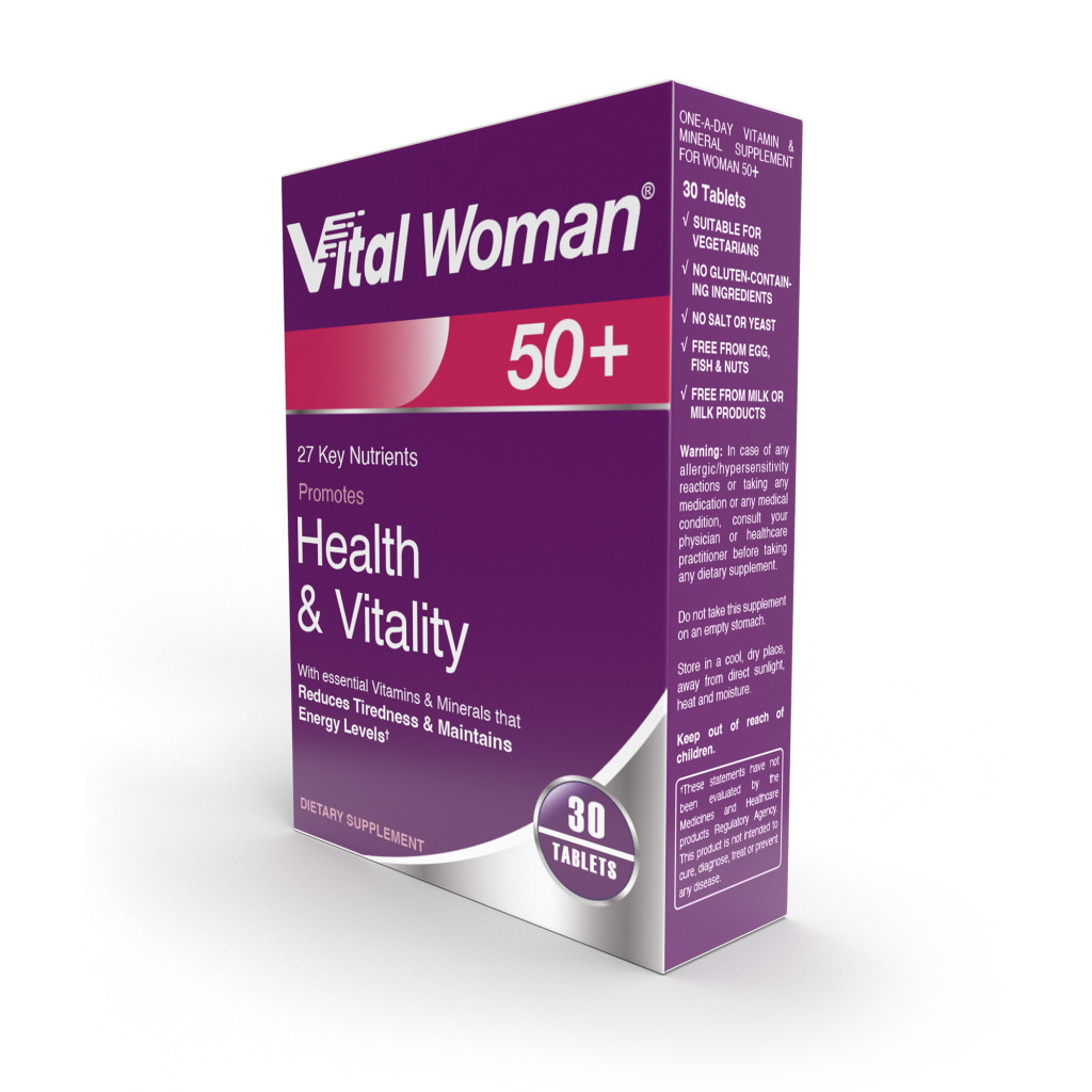 Buy Vital Health Woman 50+ Multivitamin Tab 30s online at best price in ...
