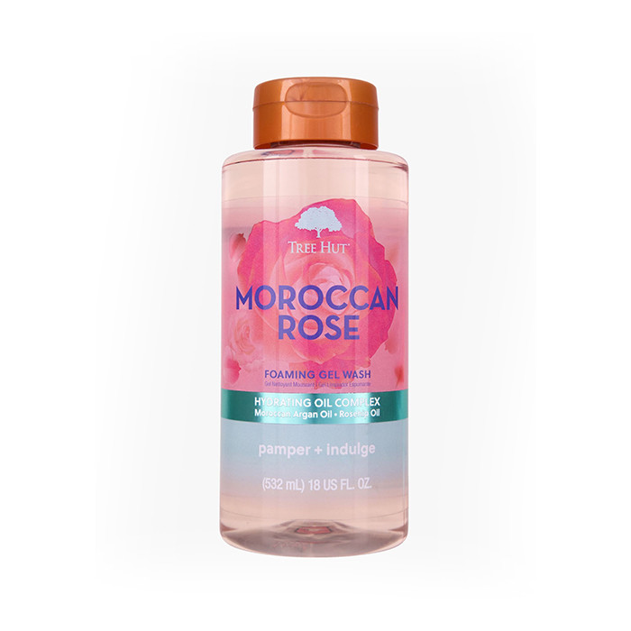 Buy Tree Hut Moroccan Rose Foaming Gel Wash 532ml online at best price ...