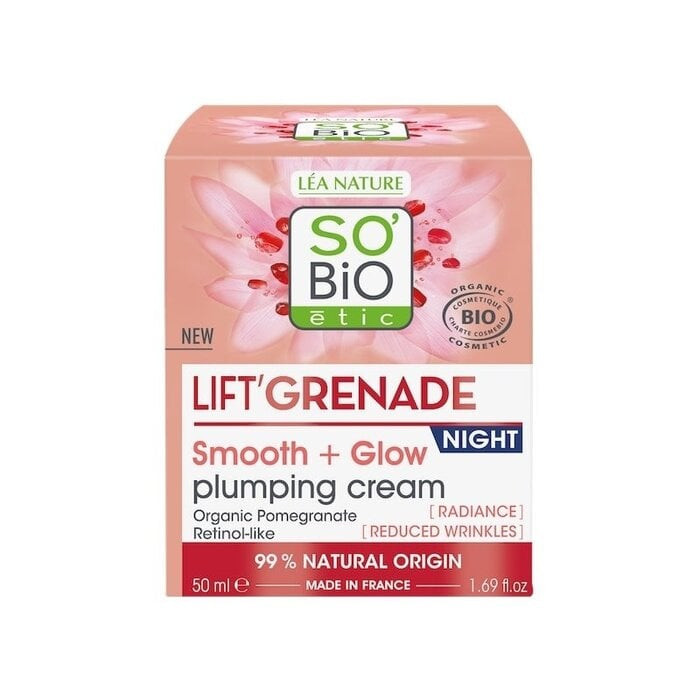 Buy So Bio Etic Organic Lift Smooth + Glow Night Cream 50ml online at ...