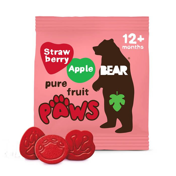 Buy Bear Paws Strawberry & Apple 20g x 5's | Life Pharmacy