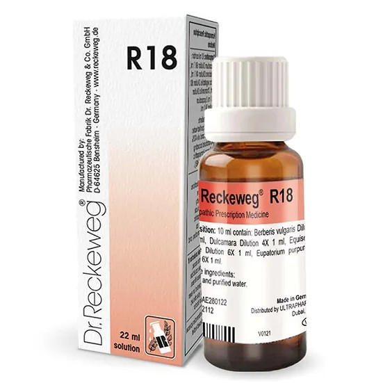 Buy Dr. Reckeweg R18 Homeopathic Formula 22ml | Life Pharmacy