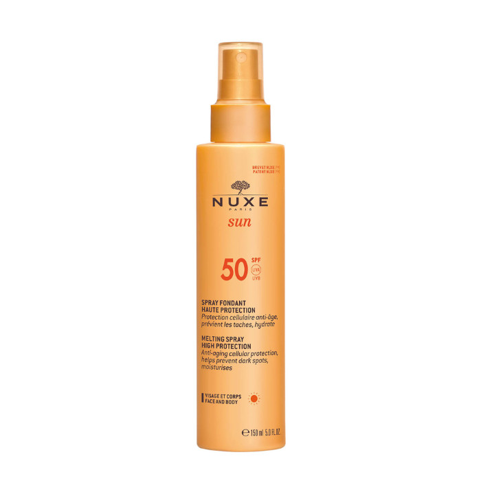 Buy Nuxe Sun Spray Face and Body - High Protection SPF50 150ml online ...